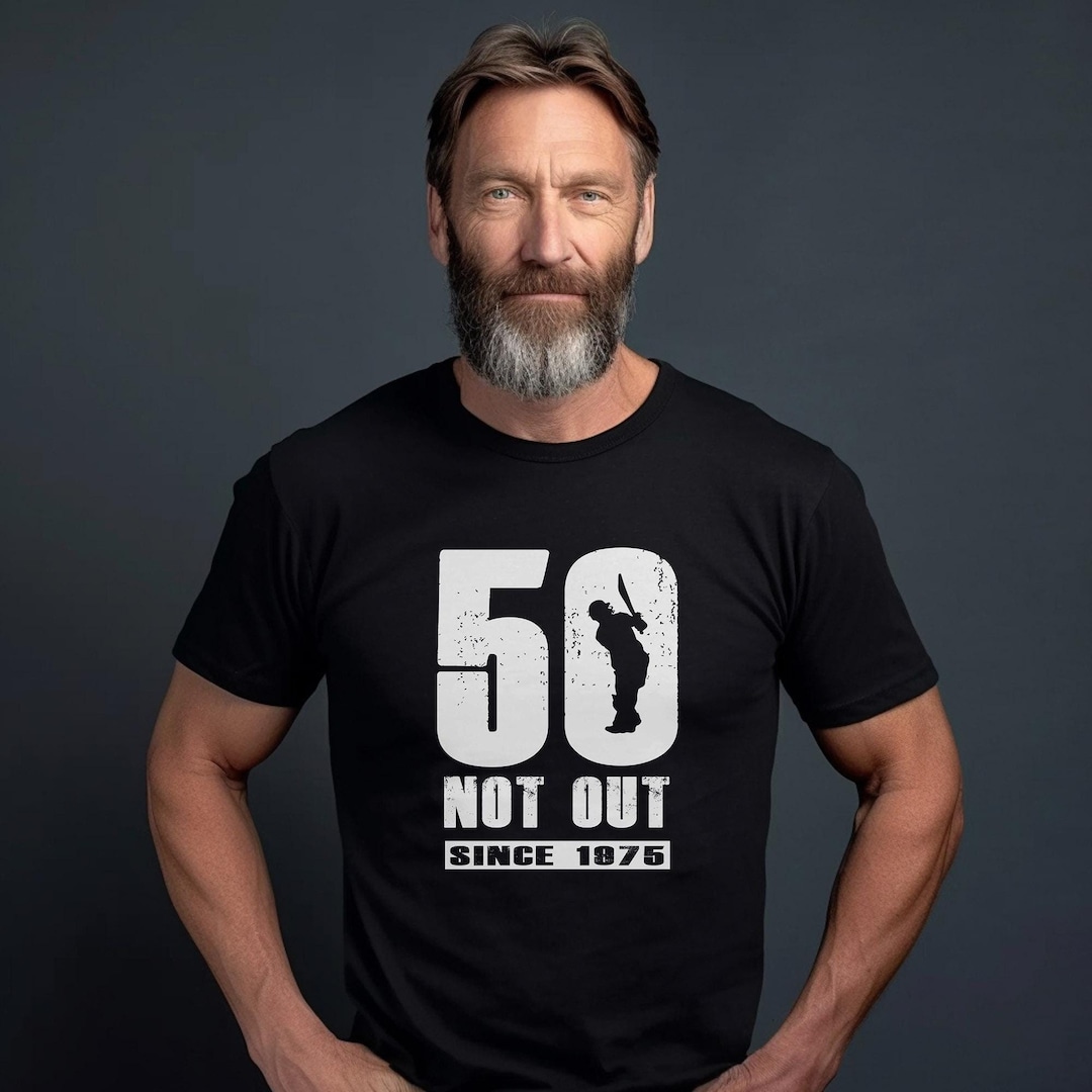 50th Birthday Shirt for Aussie Cricket Fans, Husband Gift, 1975 Shirt ...