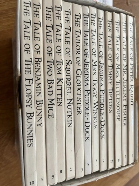 Beatrix Potter Complete Book Set 1-12 the Peter Rabbit Library - Etsy