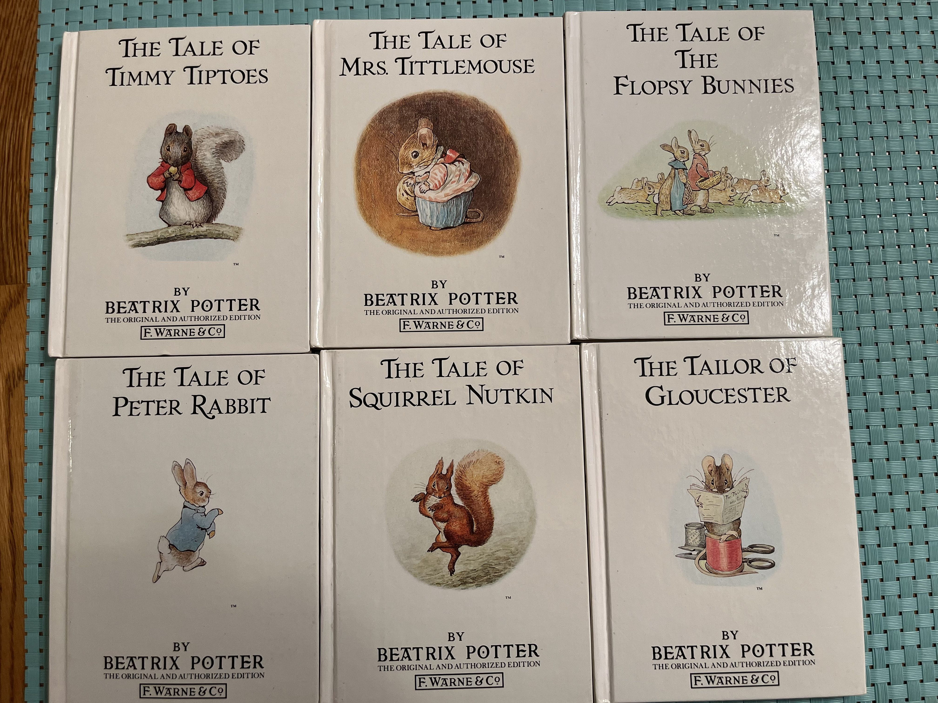 Beatrix Potter Complete Book Set 1-12 the Peter Rabbit Library - Etsy