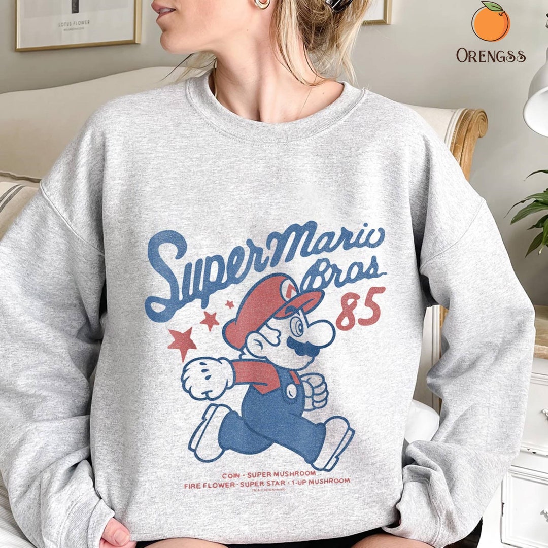 Retro Super Mario 1985 Shirt Vintage Super Mario Bros 85 - Etsy