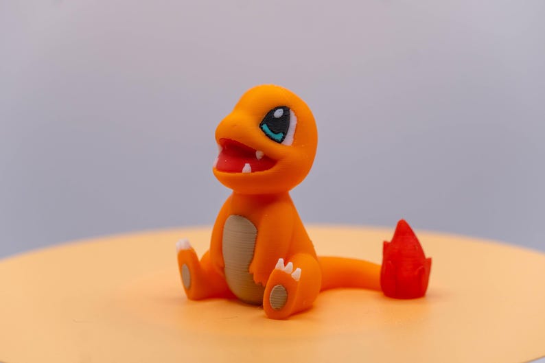 3D Printed Charmander/charmeleon/charizard Miniature - Etsy