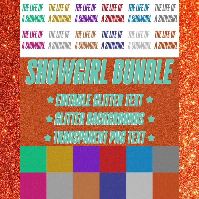 Life of Showgirl Poster - Etsy