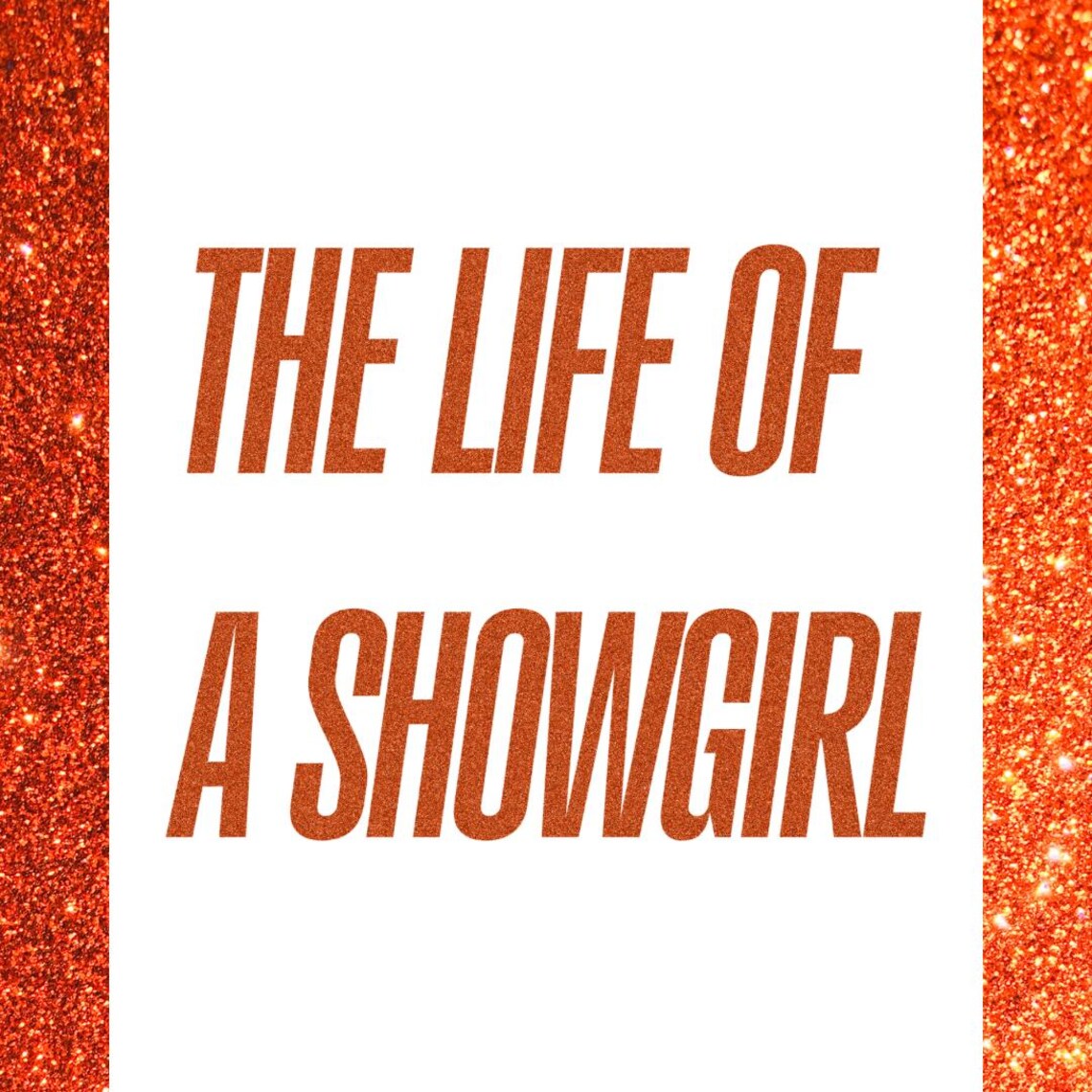 The Life of a Showgirl Glitter Graphics Bundle (PSD & PNG) - Etsy