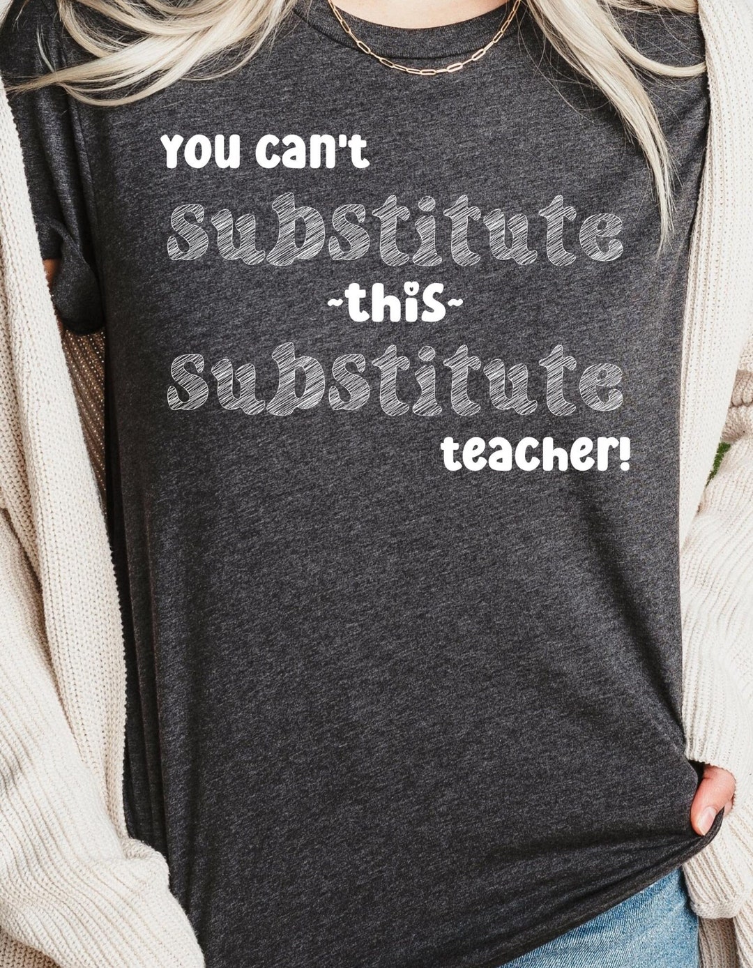 Substitute Teacher Shirts, Teacher Clothes, Substitute Teacher T-shirts ...