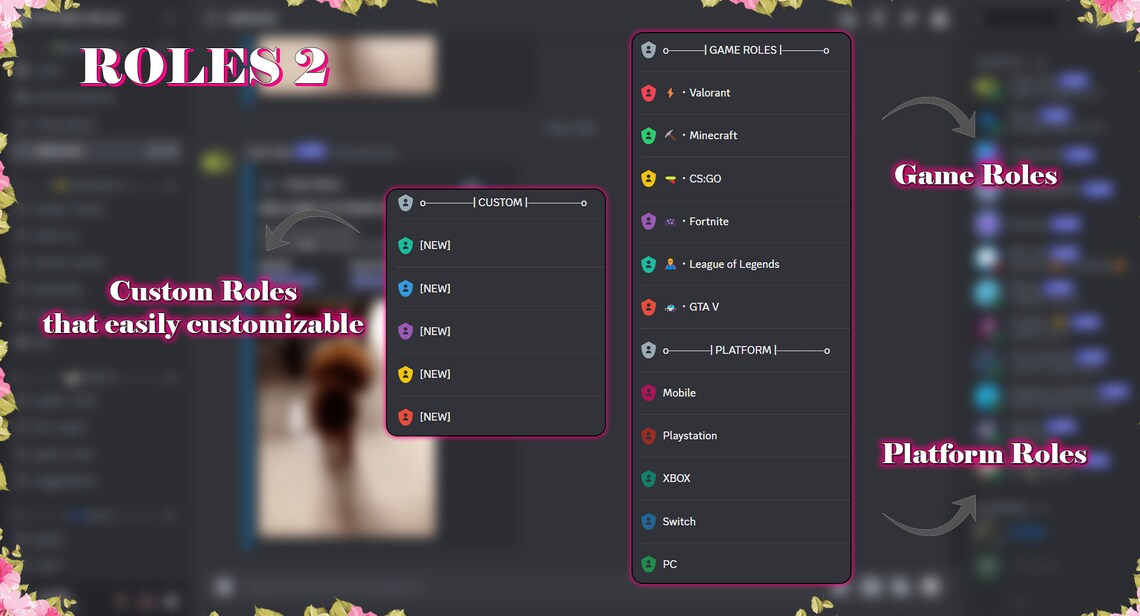 Community Discord Server Template V2, Gaming Discord Server, Streamer ...