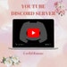 Youtube Discord Server Template, Youtuber Discord Server, Streamer ...