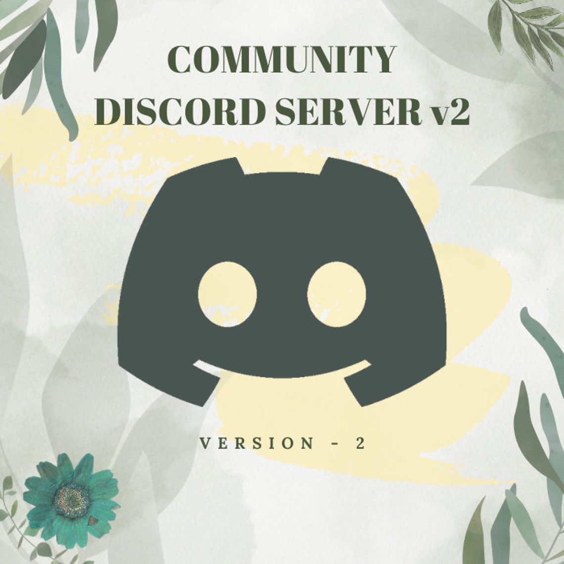 Community Discord Server Template V2, Gaming Discord Server, Streamer ...