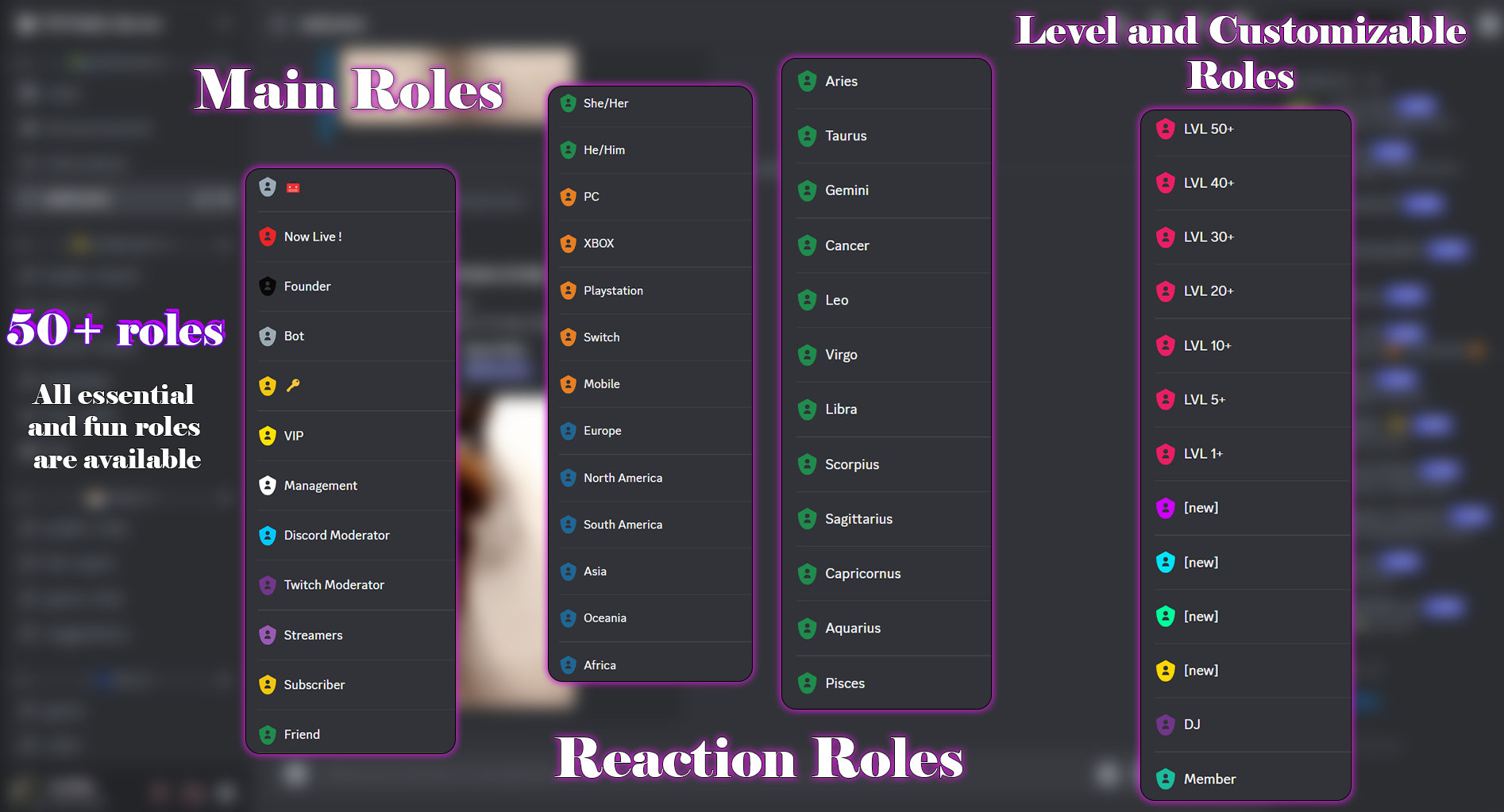 Streamer Discord Server Template Twitch Youtube Kick Youtube Discord