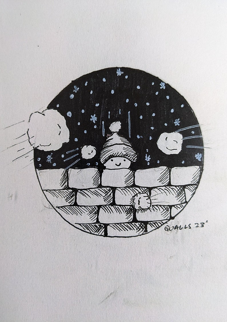 Snowball Fight! - Etsy