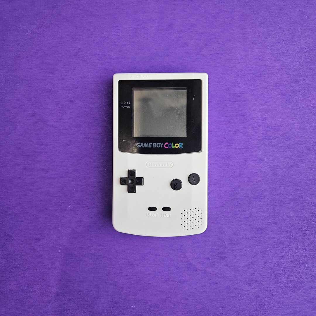 Restored Official White Gameboy Color With Aftermarket Shell - Etsy