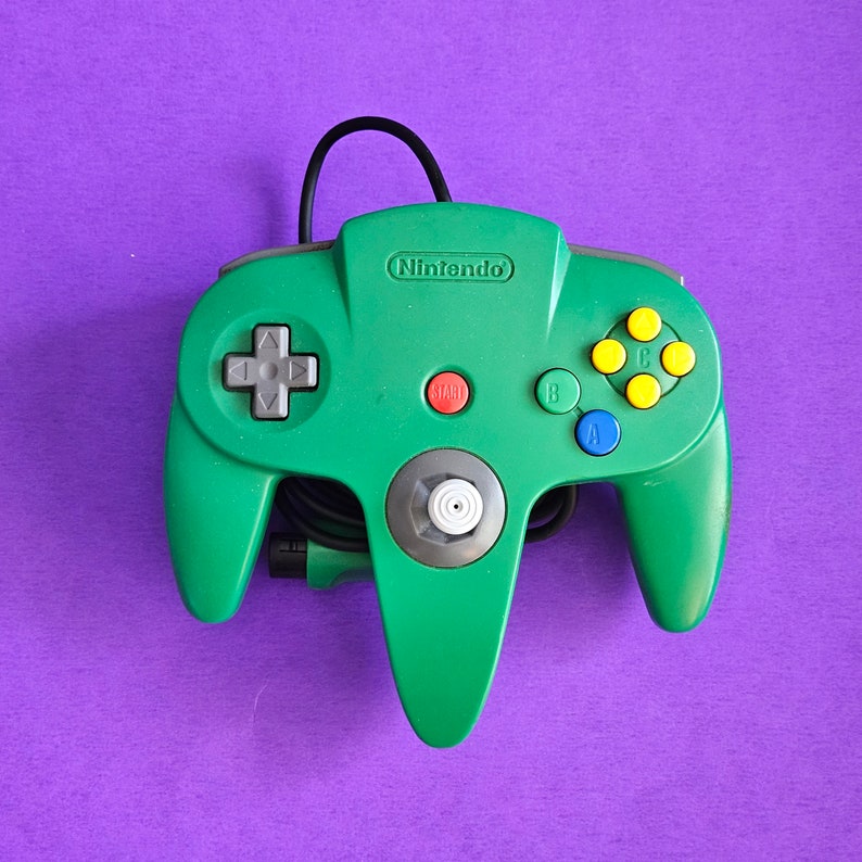 Official Nintendo 64 Controller AUTHENTIC OEM N64 Remote Original NUS ...