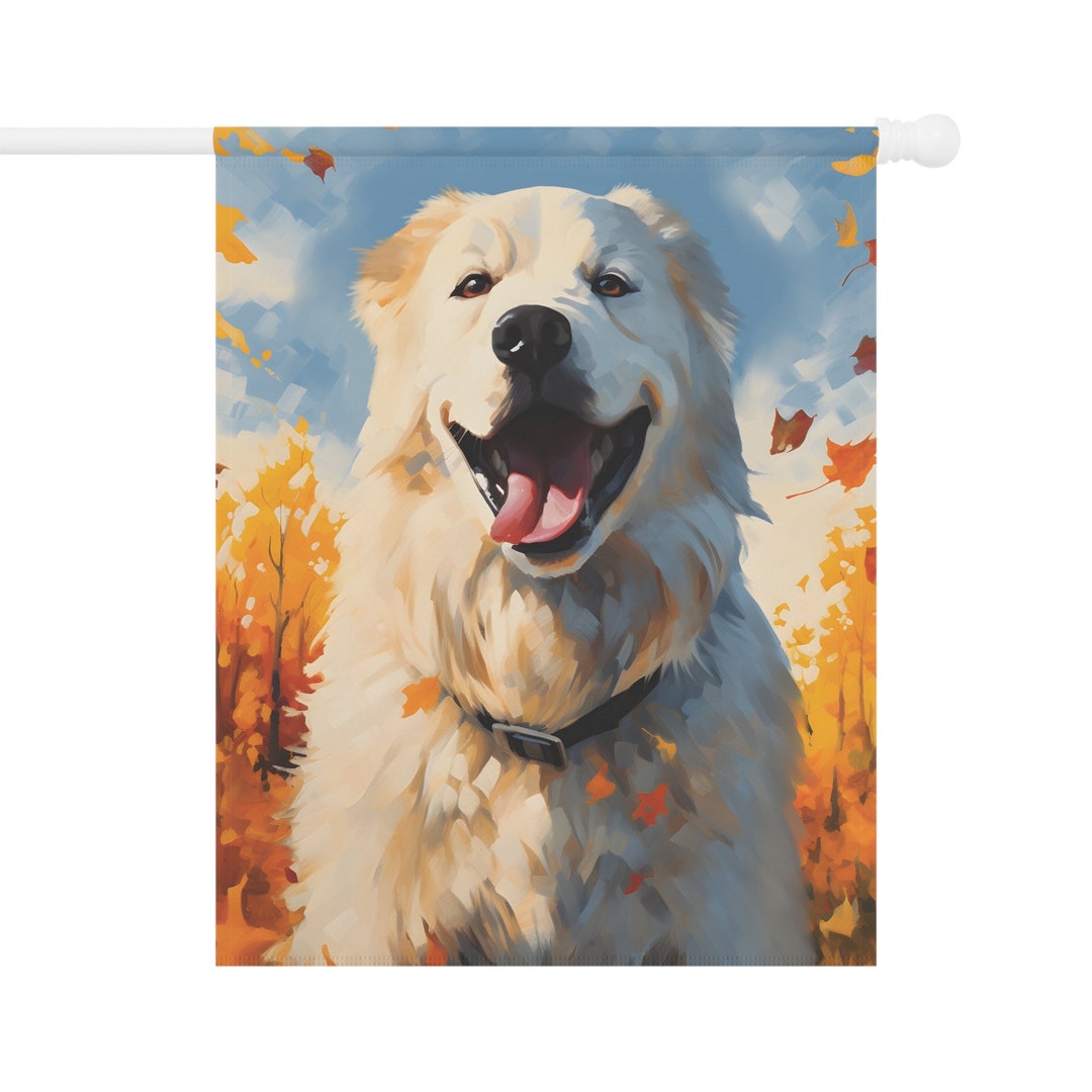 Alabay Alabai Fall Flag - Gift for Dog Mom Dad Birthday Thanksgiving ...