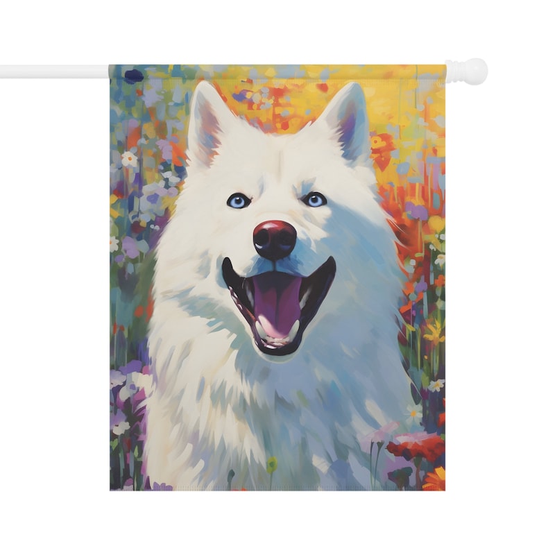 Siberian Husky Flag - Etsy