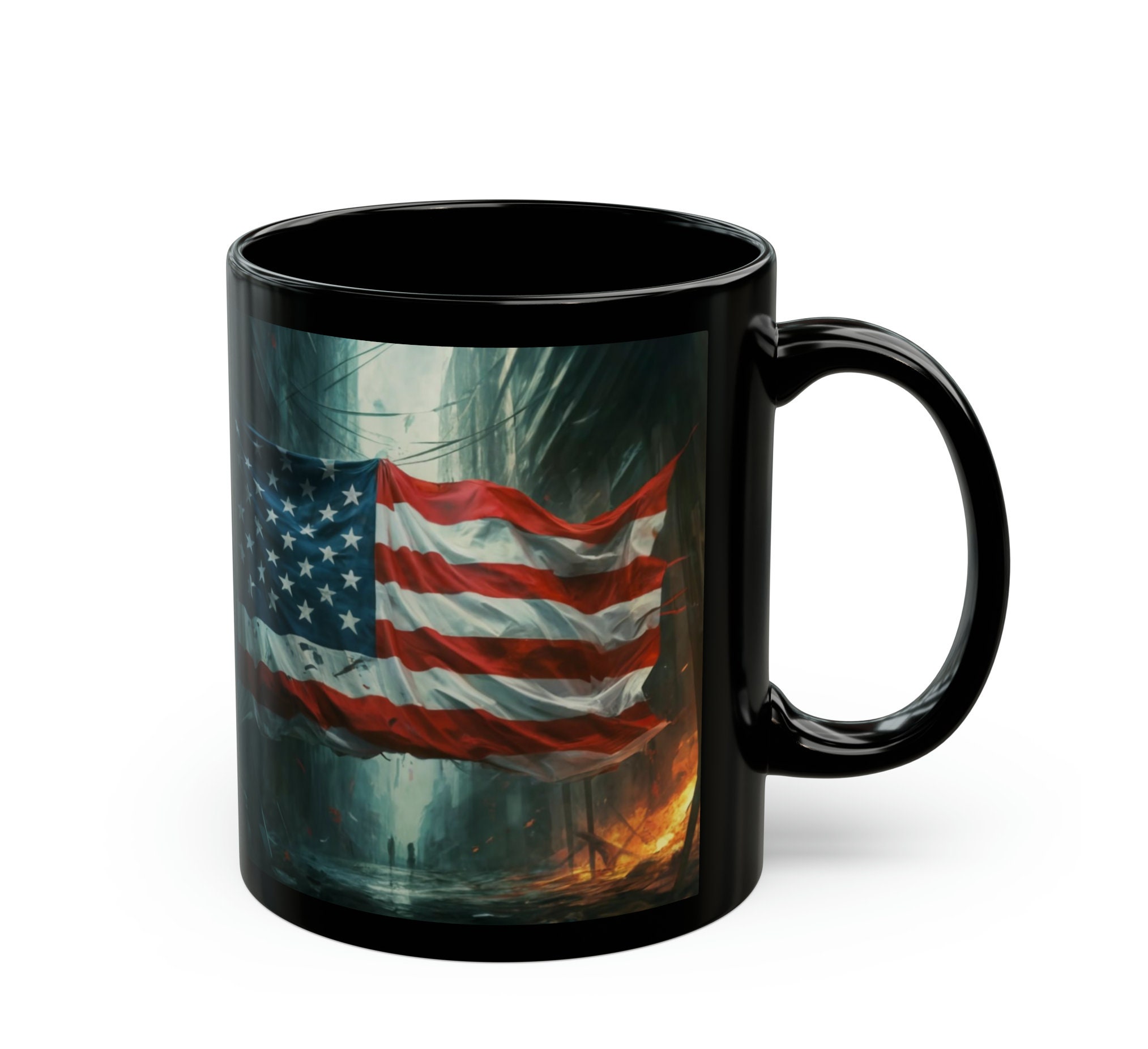 American Flag Mug,usa Flag Mug,july 4th Mug,patriotic Mug Design,gift ...