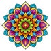 Uniquely Simple Mandalas - Coloring Pages for Relaxation - Anxiety ...