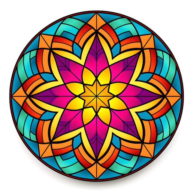 Uniquely Simple Mandalas - Coloring Pages for Relaxation - Anxiety ...