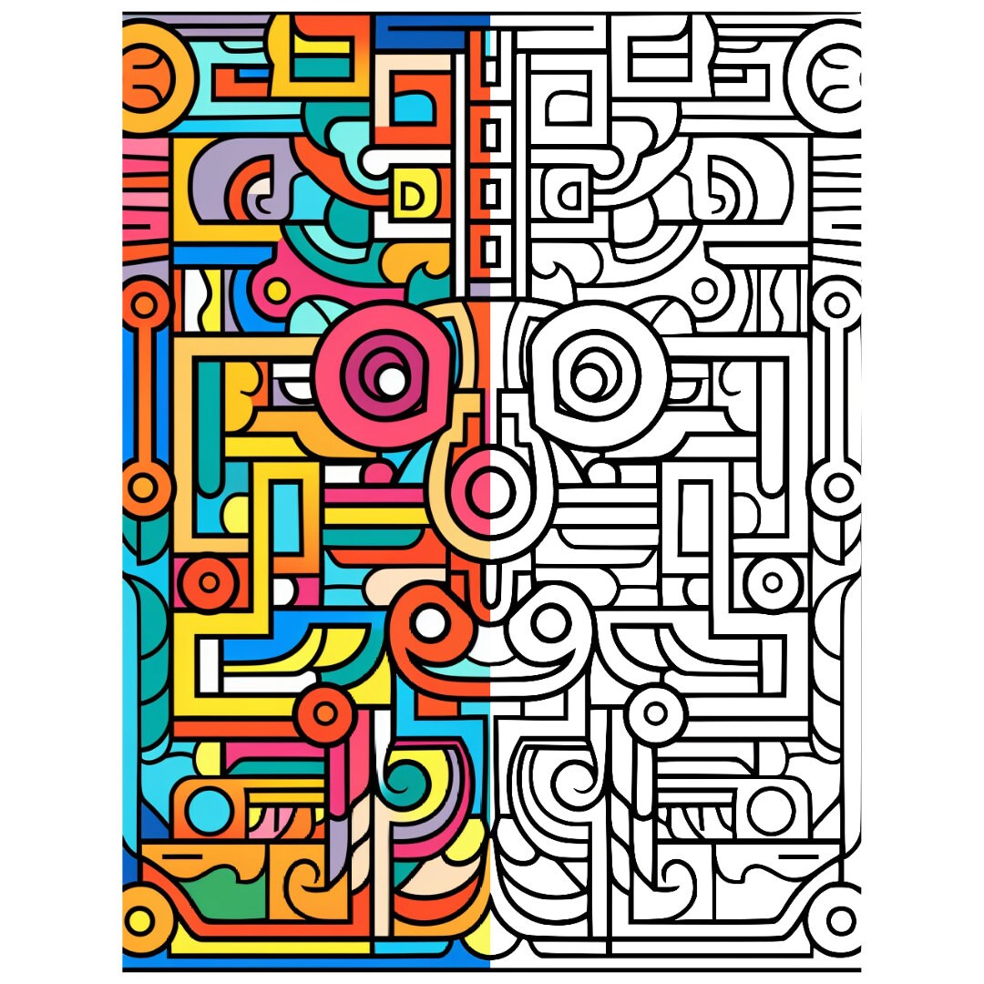 Mandala and Symmetrical Coloring Pages: Intricate Patterns - Adult ...