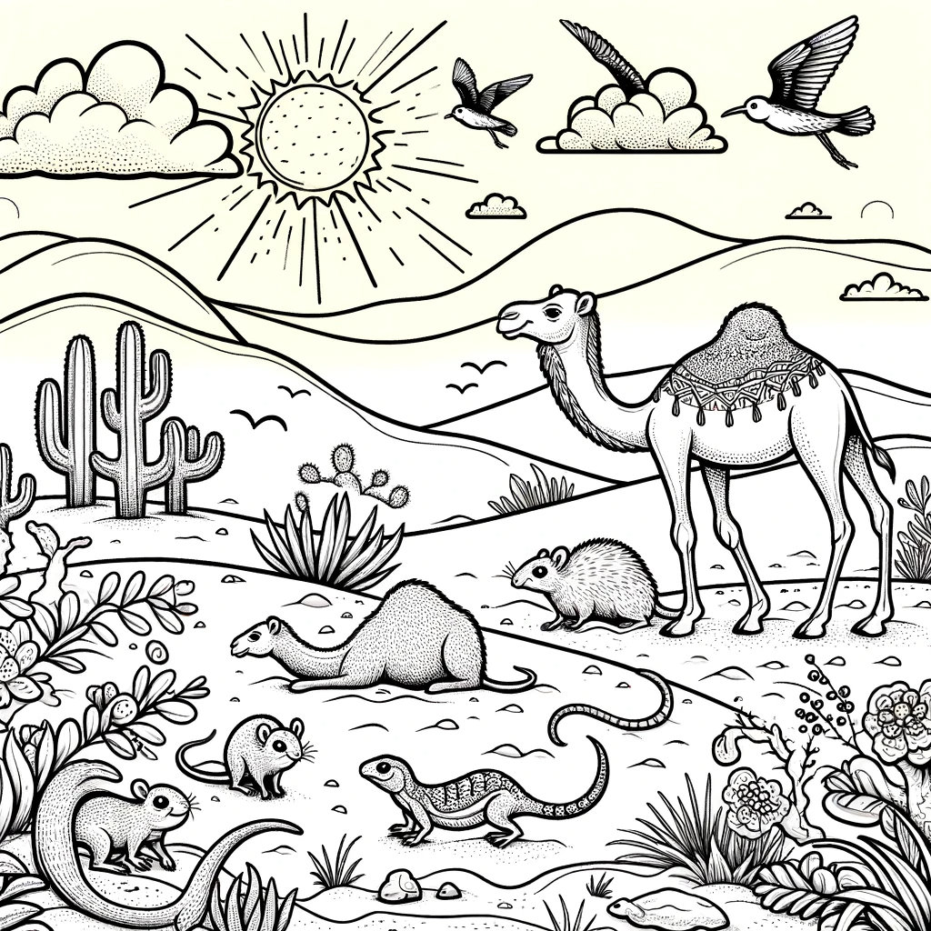 Animals of the World. Coloring Pages . - Etsy