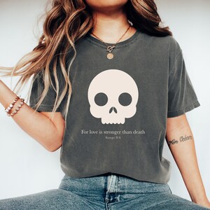 Skeleton Shirt, Bible Verse Shirt, Scripture Shirt, Ghost Shirt, Women ...