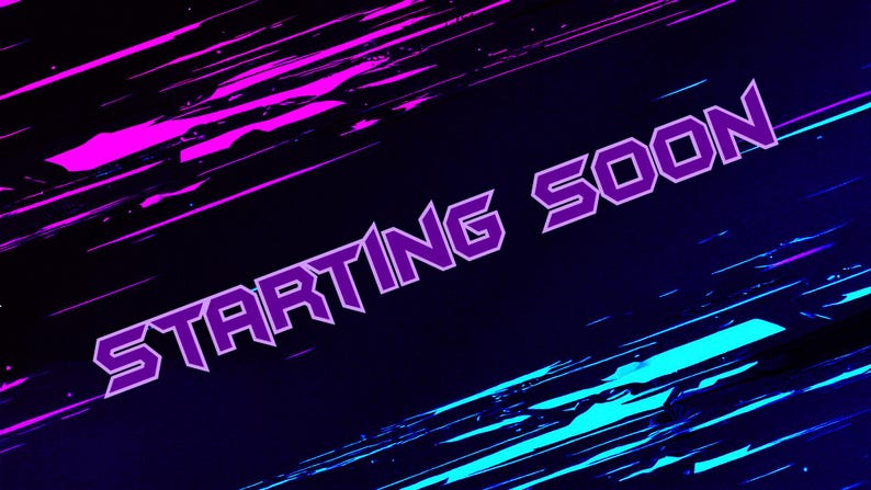 Basic Twitch Overlay - Etsy