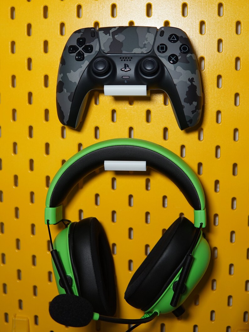 IKEA SKADIS Multi-controller Mount 2-pack: Organize Your Gaming Setup & Workspace xbox, PS5, and ...