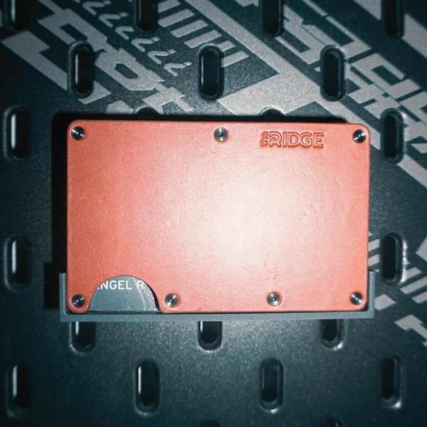 Ridge Wallet Plate - Etsy