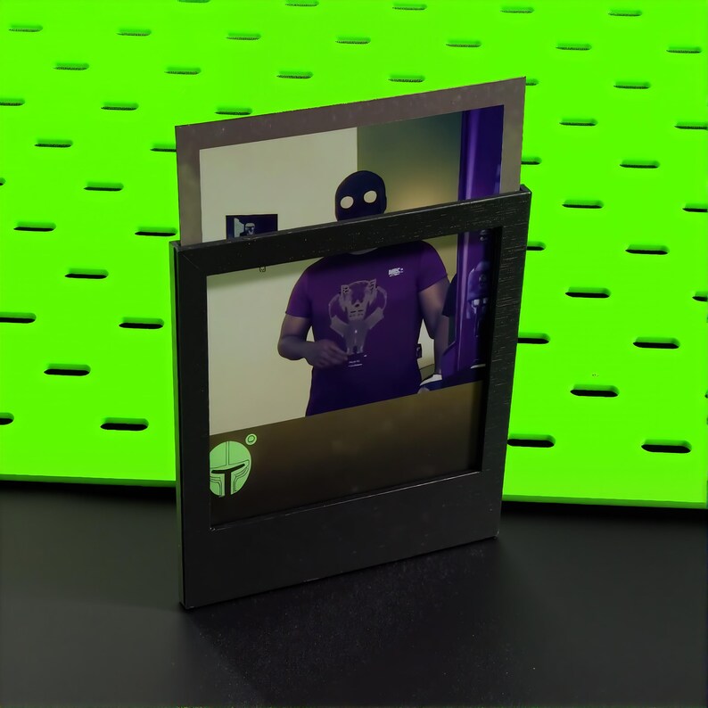 Skadis Polaroid Frame: A Sleek, Frame for Your IKEA Skadis Pegboard ...