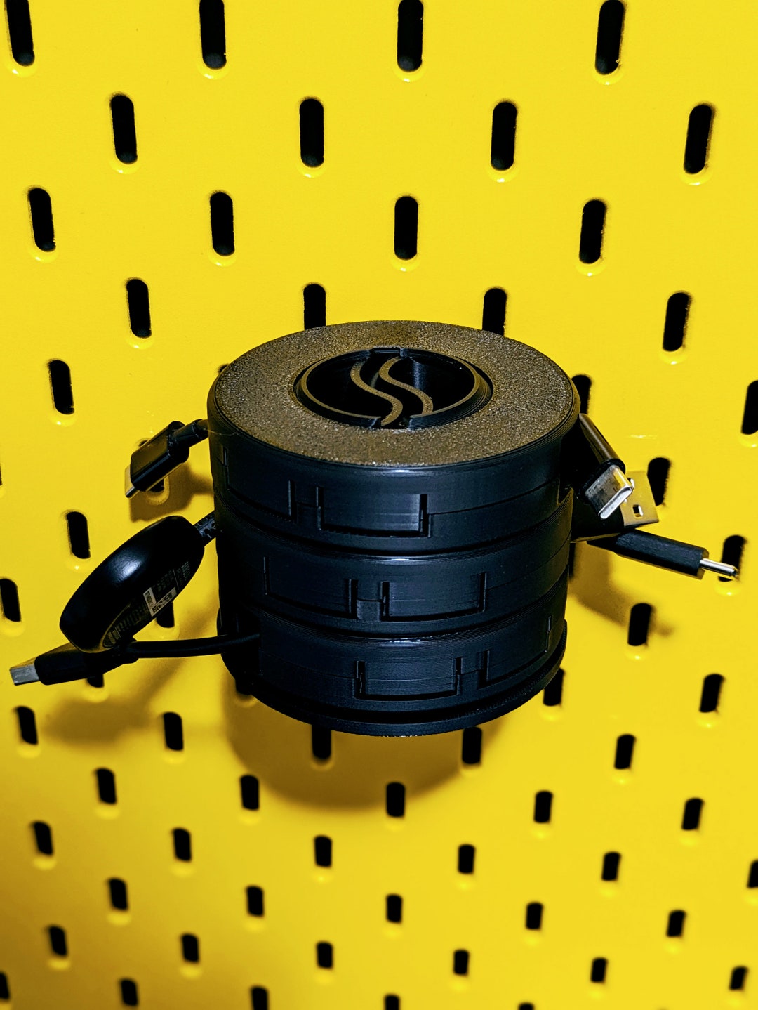 IKEA SKADIS USB Cable Winder Mount Kit - 3 Winders + Mount Included - Etsy