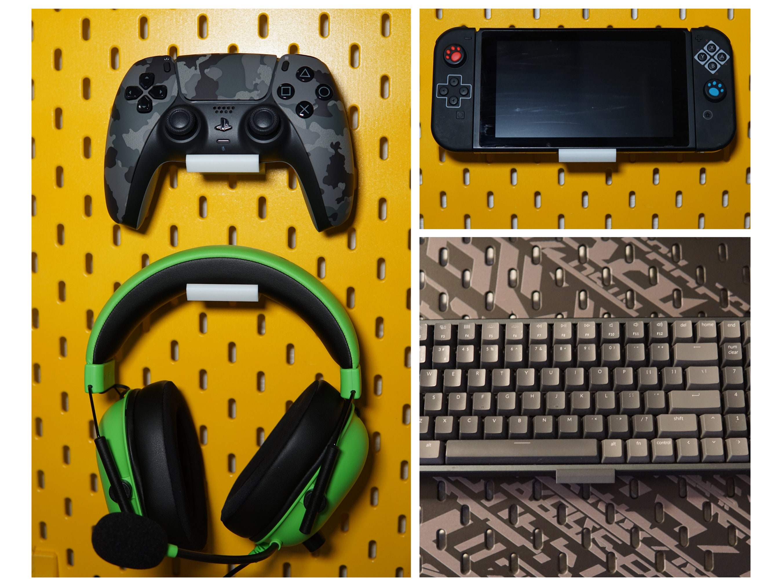 IKEA SKADIS Multi-controller Mount 2-pack: Organize Your Gaming Setup ...