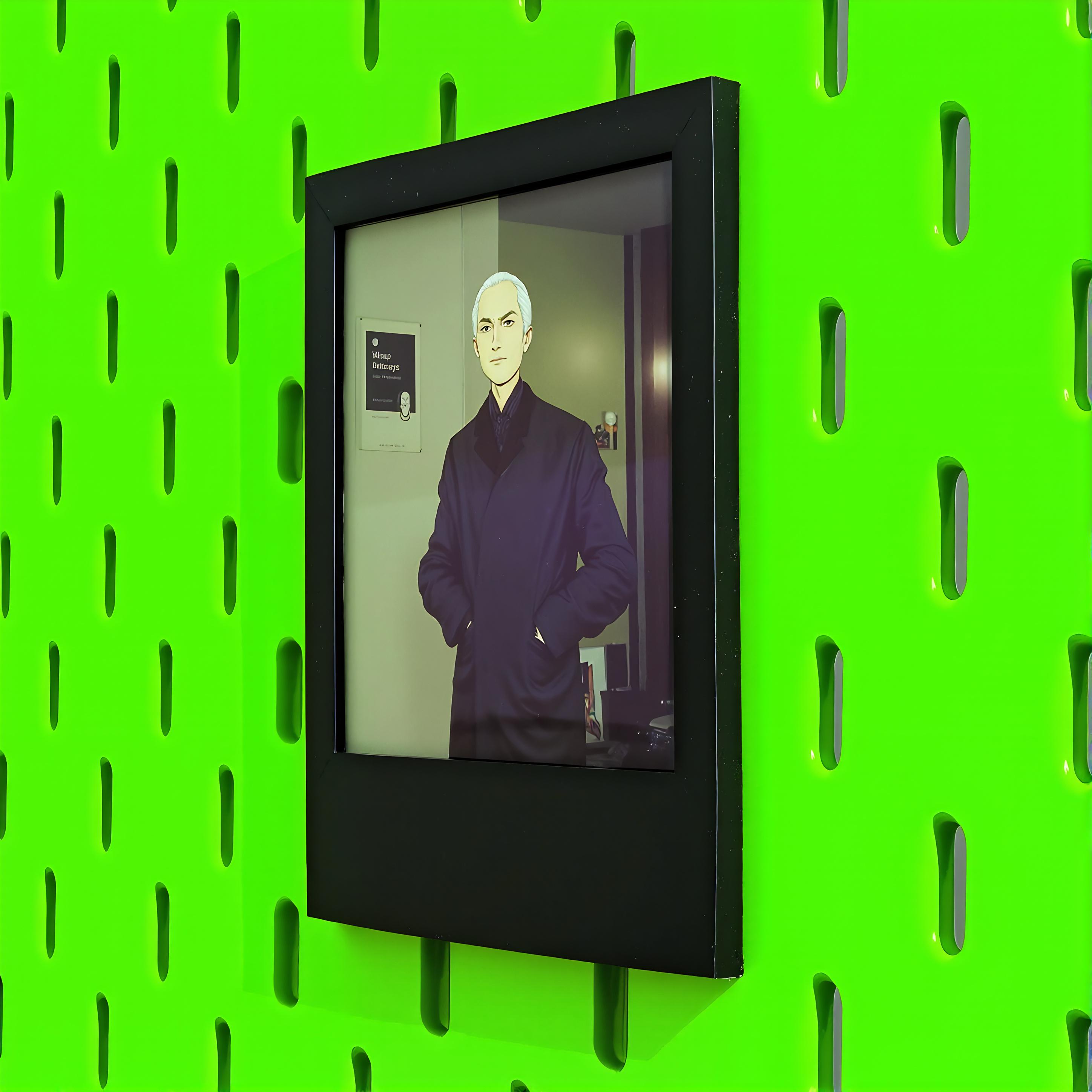 Skadis Polaroid Frame: A Sleek, Frame for Your IKEA Skadis Pegboard ...