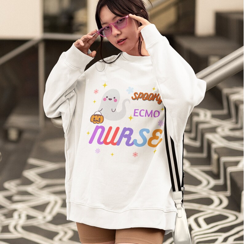 Halloween ECMO Nurse Shirt, Spooky ECMO Nurse Shirt, ECMO Nurse ...