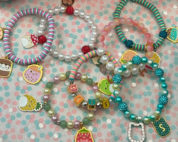 Squishmallow Clay Bead Bracelet | Squishmallow Bracelet | Charm ...
