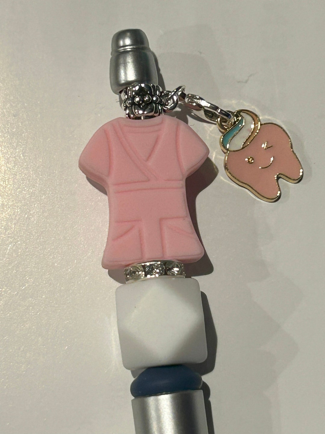 Light Pink Dental Scrubs Charm Pen - Etsy
