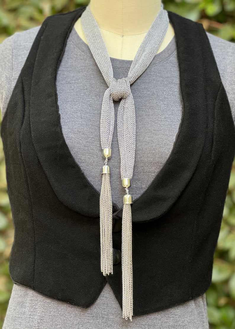 Good Omens Crowley Cosplay Necktie Scarf - Etsy