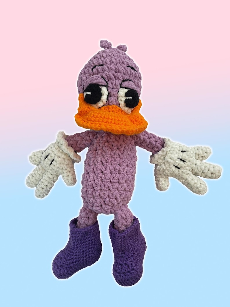 Custom Cartoon Crochet Plushie • Handmade Animal Doll From Reference ...