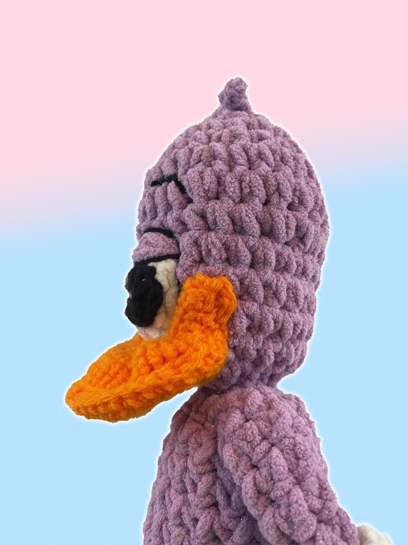 Toontown Crochet Plushie - Custom Handmade Character Toy, Unique Gift ...