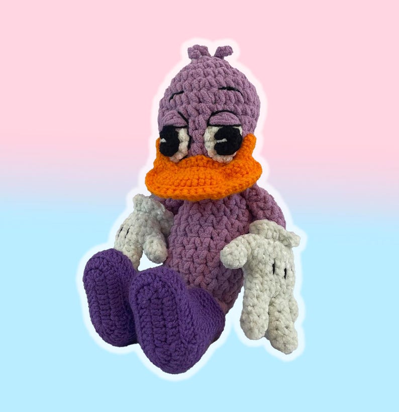 Custom Cartoon Crochet Plushie • Handmade Animal Doll From Reference ...