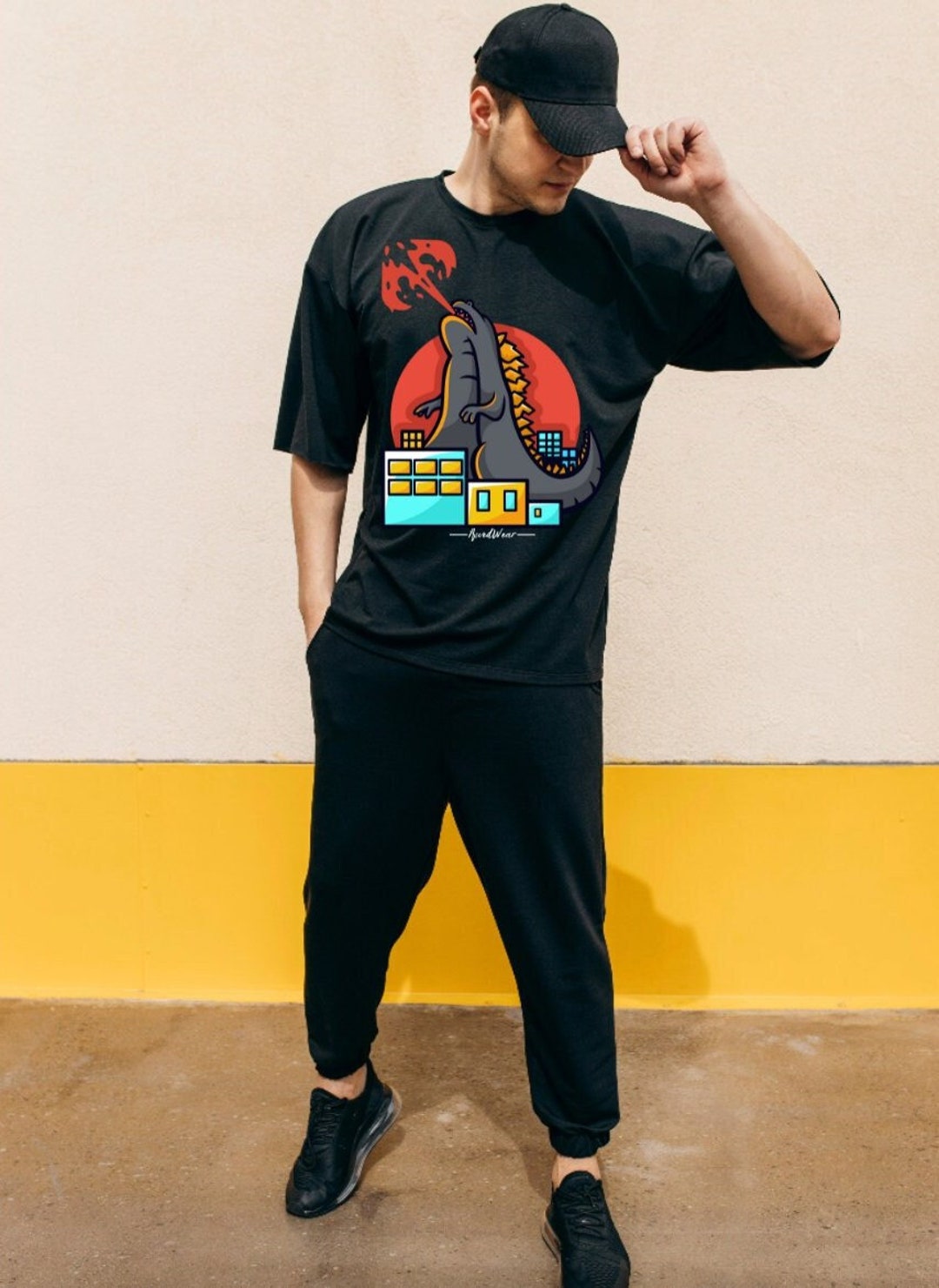 Kaiju T-shirt - Godzilla Inspired Unisex Tee - Movie Monster DTG ...