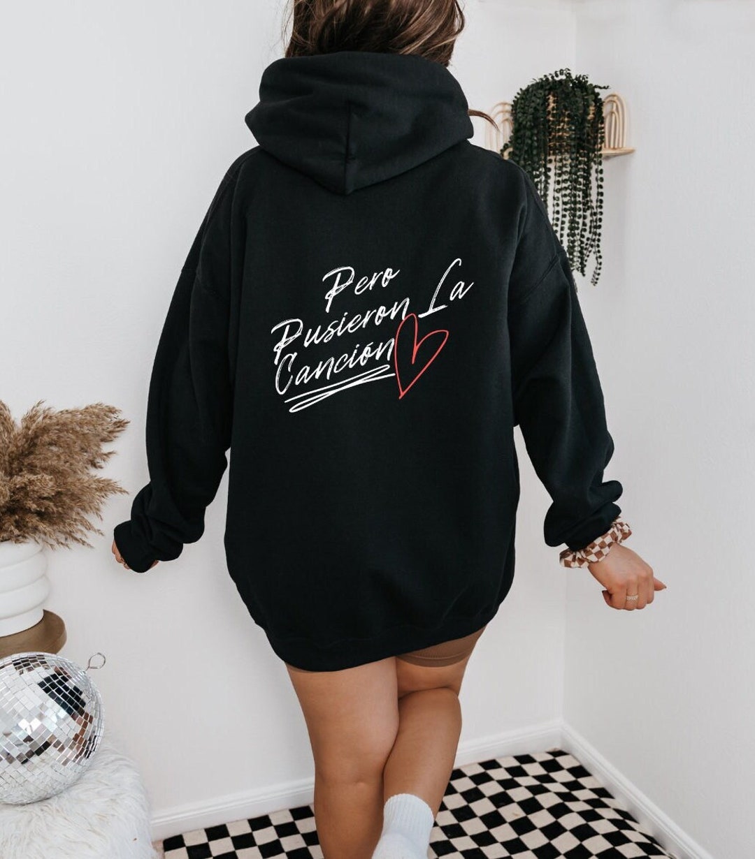 Bad Bunny J Balvin Inspired Hoodie "la Canción" - Reggaeton Latin Music ...