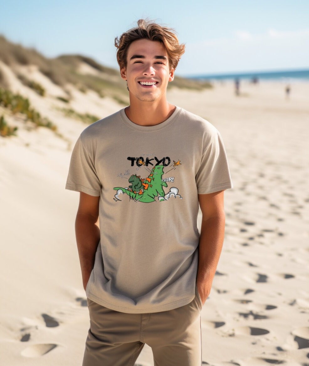 Kaiju Rampage! : Godzilla-inspired Destruction T-shirt - Movie Monster ...