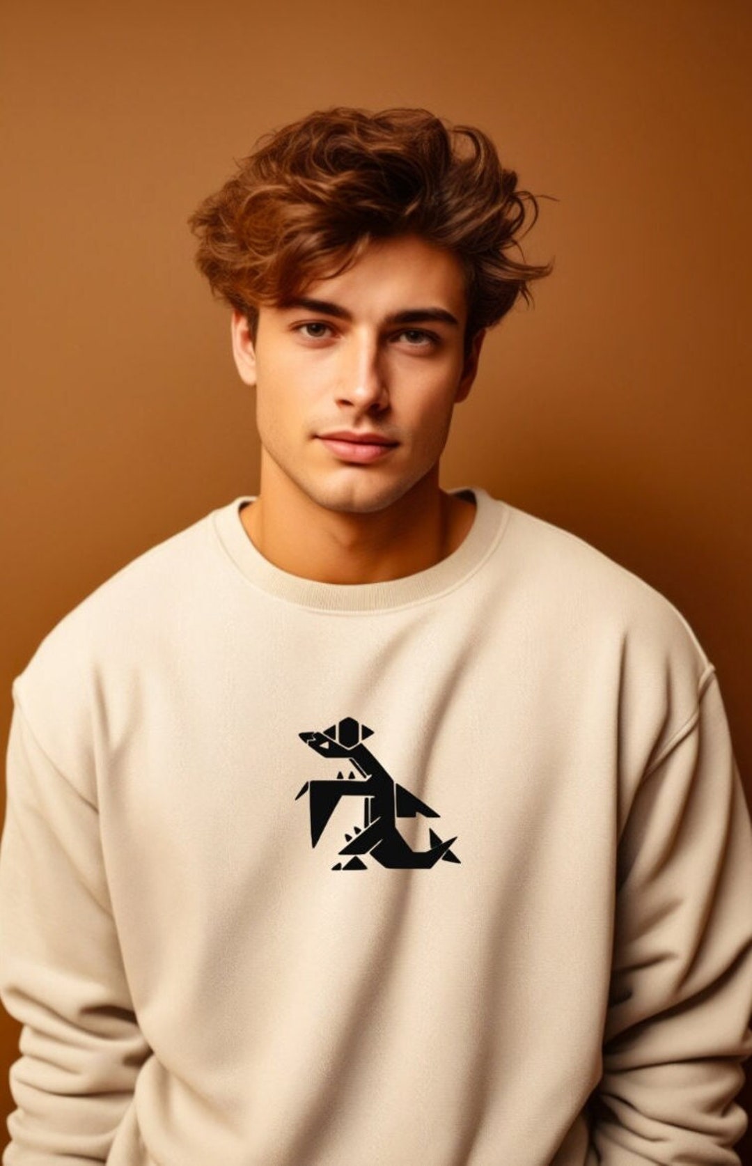 Ancient Art Inspired Garchomp Sweater - Pokémon Crewneck Pseudo ...