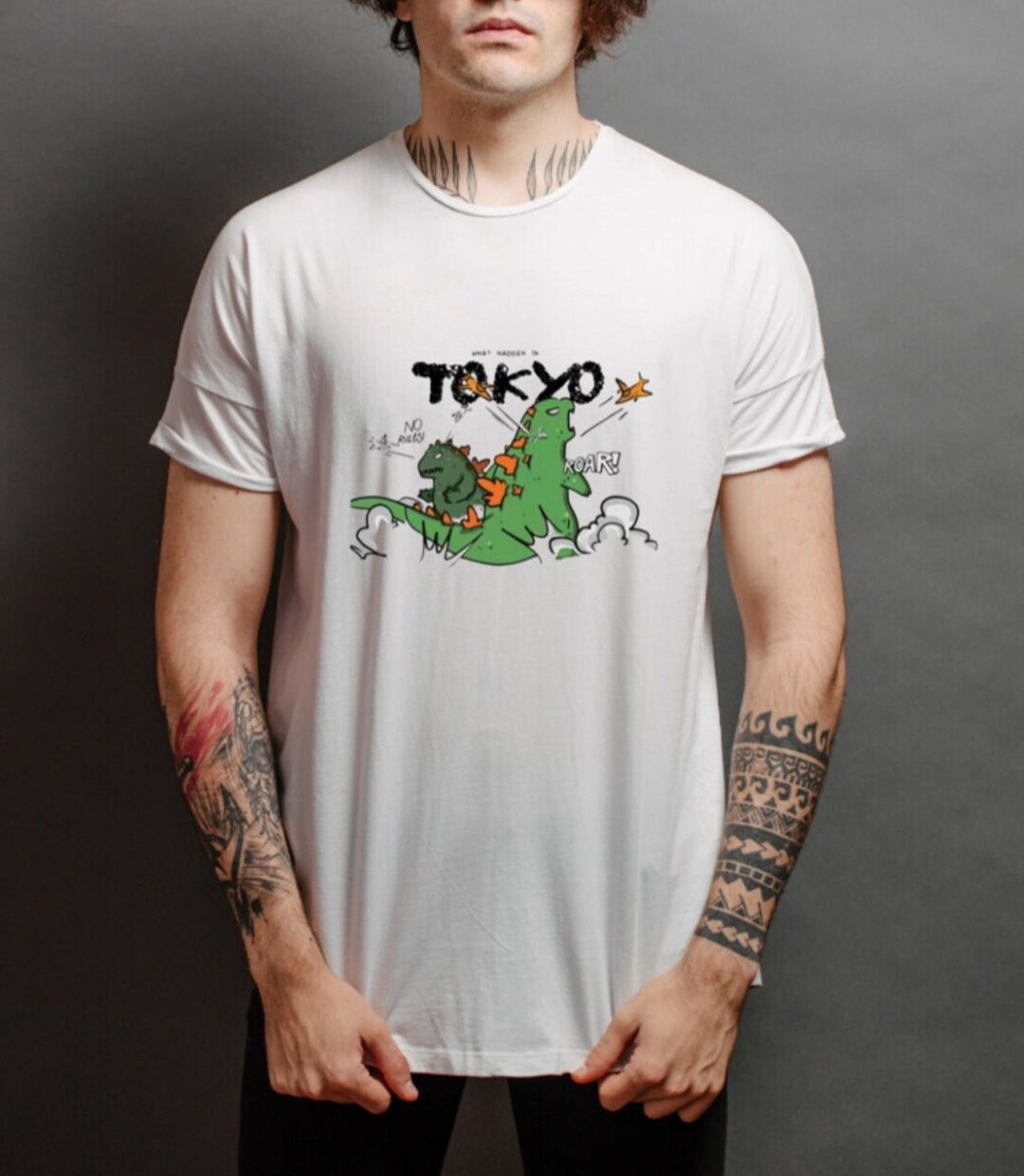 Kaiju Rampage! : Godzilla-inspired Destruction T-shirt - Movie Monster ...