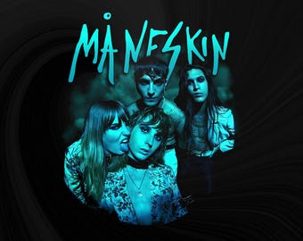 Maneskin PNG, Rock Band PNG, Vintage Maneskin Rush, Maneskin World Tour ...