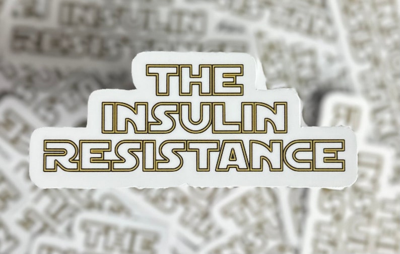 The Insulin Resistance Sticker - Etsy