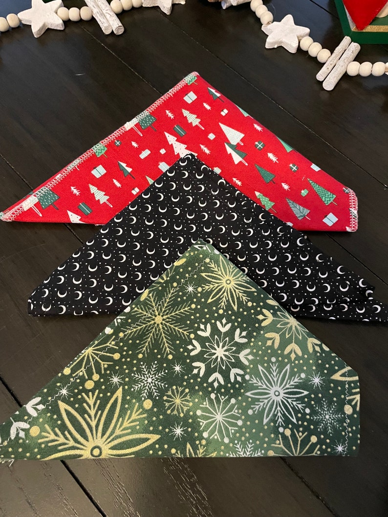 Christmas Bandana Gift Set 3 - Etsy