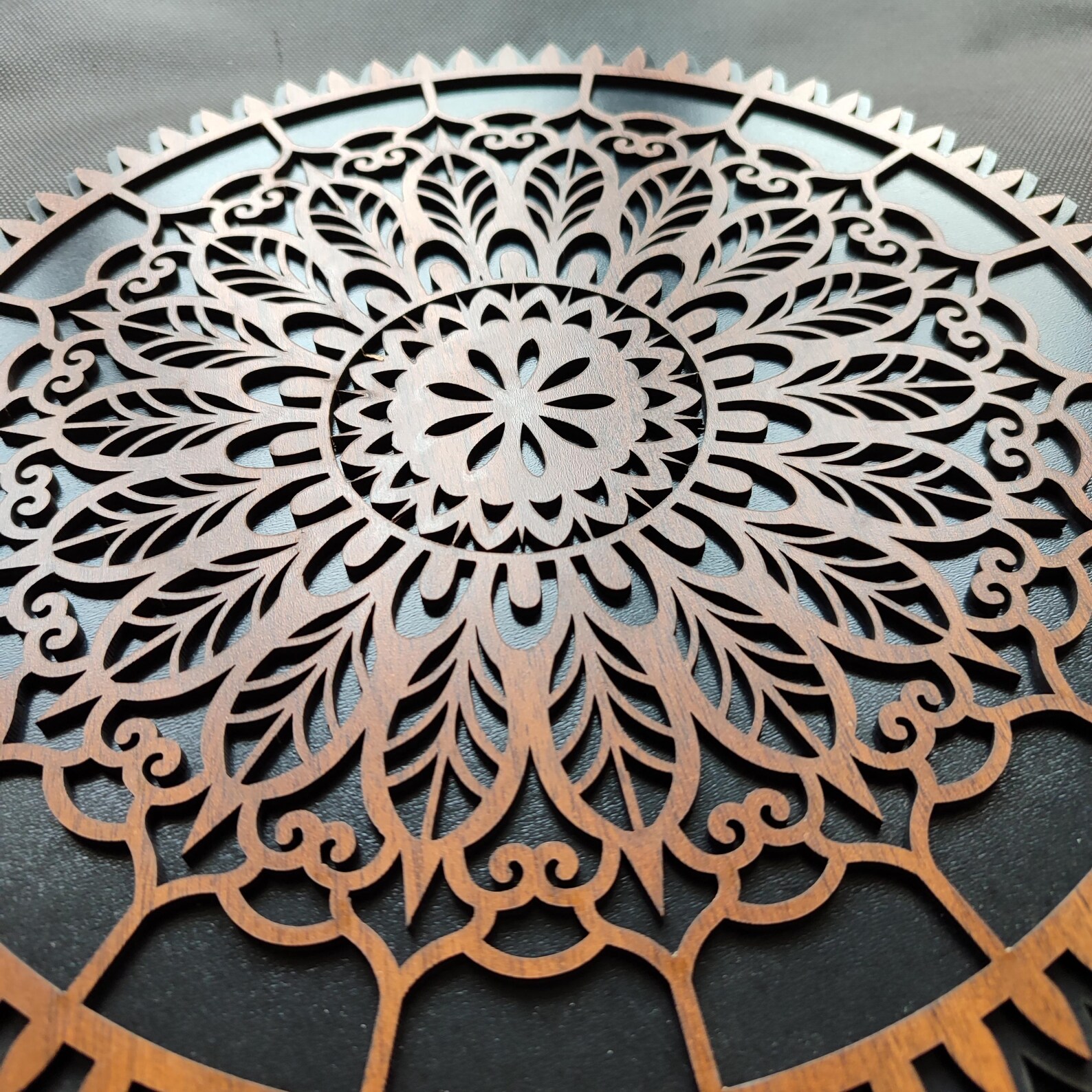Mandala Wooden Wall Decor, Living Room Wall Hanging, Gift for New House ...