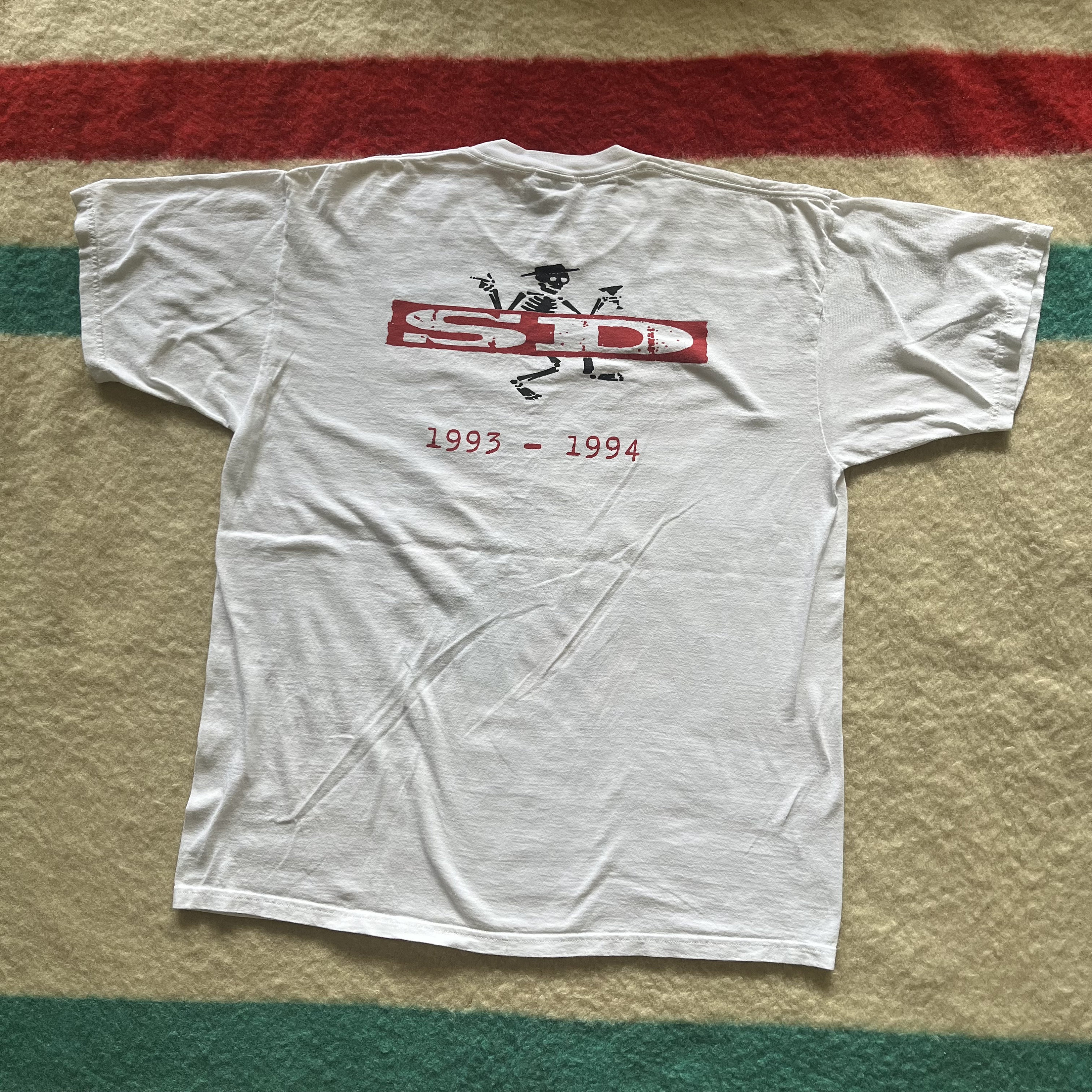 1992 Social Distortion Rare Vintage Band T Tee Shirt 90s Bad 1992 Social Distortion Rare Vintage Band T Tee Shirt 90s Bad