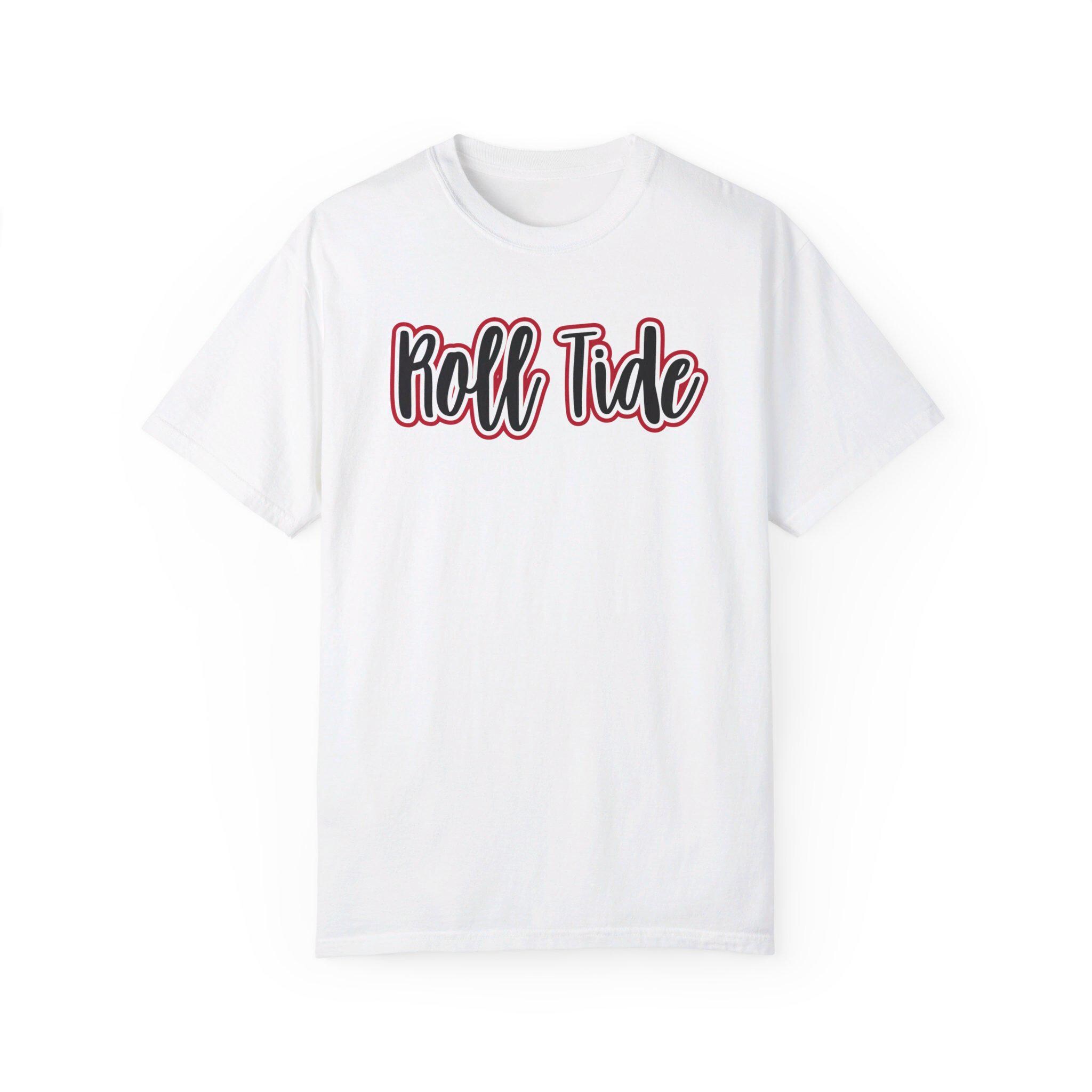 Roll Tide Comfort Colors Tshirt, Bama Game Day Shirt, Alabama Roll Tide ...