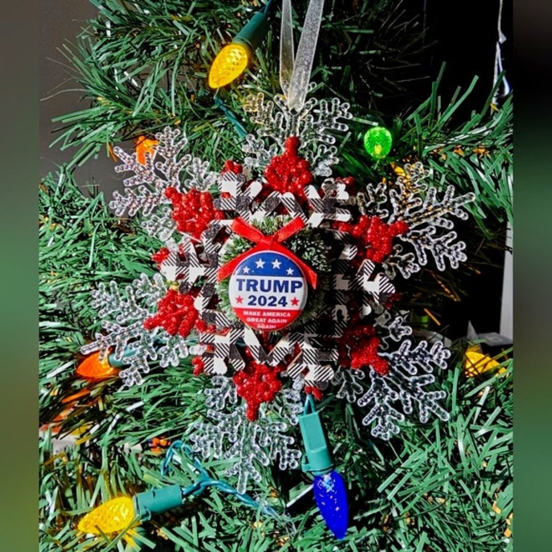 OOAK Trump 2024 Ornament Donald Trump Republican Candidate Political ...