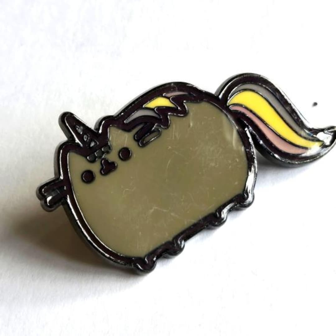 Pusheen Pusheennicorn Enamel Pin Fantasy Cat Unicorn Hot Topic Pinback ...